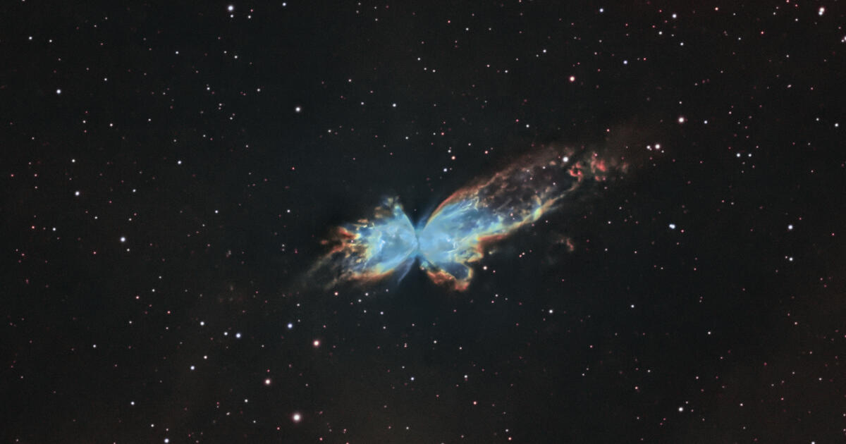 NGC 6302 with CHI-1 | Telescope Live